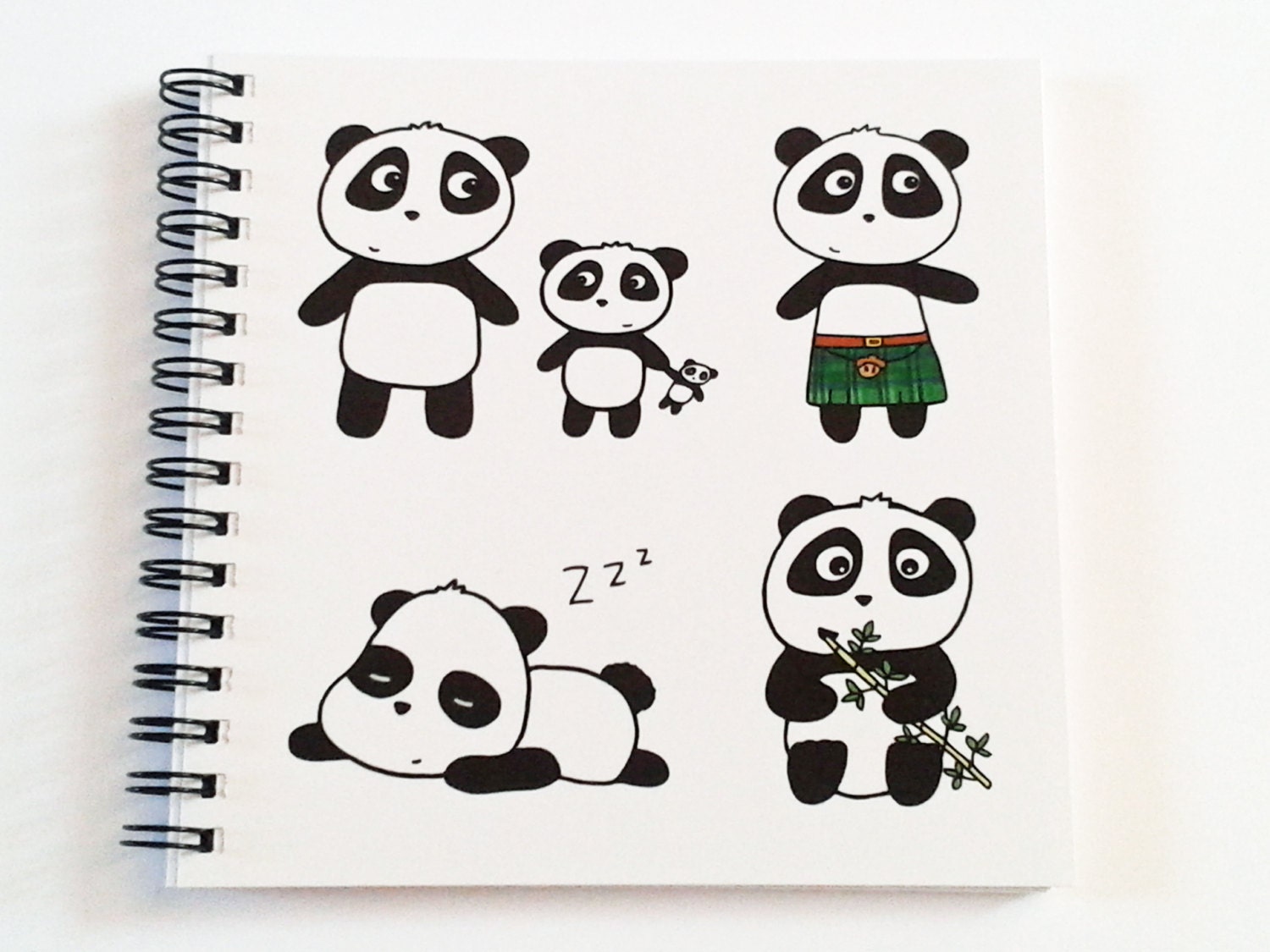 Notebook Cute Panda Gift Journal Panda birthday gift