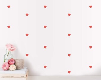 Heart wall decal | Etsy