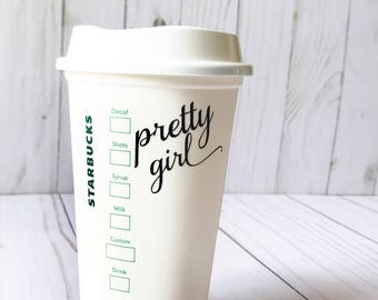 Starbucks Personalized To Go Coffee Cup Coffee LOVERS