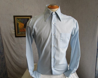 Big collar shirt | Etsy