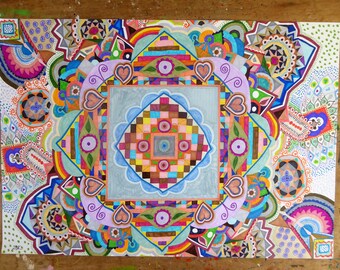 Mandala art | Etsy