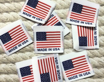 100 Personalized Sewing Labels 1 Wide 100% Woven