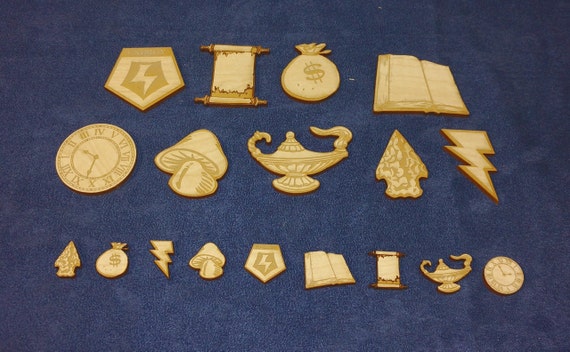 Custom Shaped Gaming Tokens