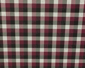Maroon plaid | Etsy