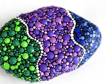 Mandala stone | Etsy