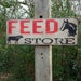 Feed Store Primitive Feed Store Sign Rustic Feed Store Sign