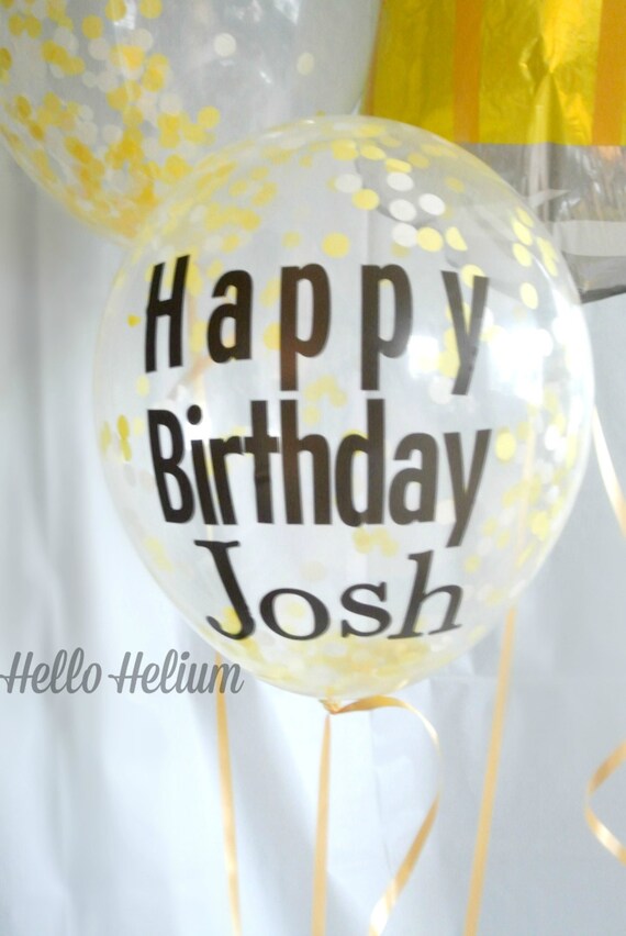 16 Custom Word Balloon Jumbo Clear balloon with