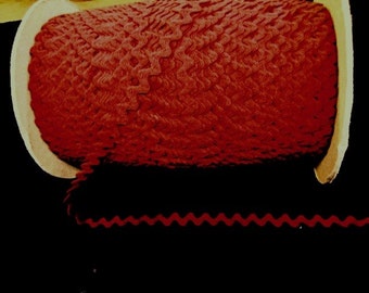 Red rick rack | Etsy