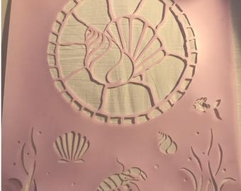 Shell stencils | Etsy