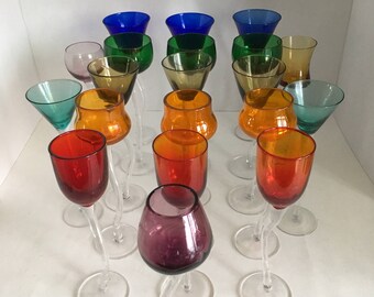 Cordial glasses set | Etsy