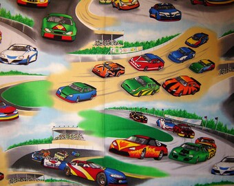 Race car fabric | Etsy