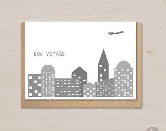 Printable Goodbye Card / Vintage Goodbye Card / Printable