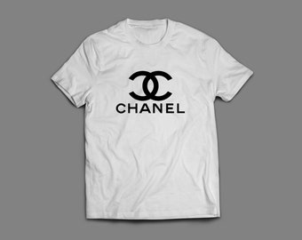 Chanel logo shirt | Etsy