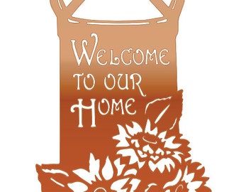 Welcome to our home | Etsy