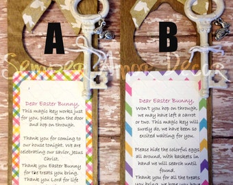 In the Hoop Easter Bunny Magic Key Machine Embroidery File