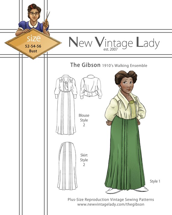 Edwardian Sewing Patterns- Dresses, Skirts, Blouses, Costumes