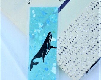 Whale bookmark | Etsy