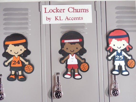 Basketball Locker Decorations. Personalize your own Locker
