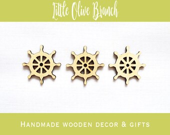 Wooden ship wheel | Etsy