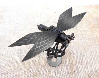 Dragonfly metal dragonfly dragonfly figurine forged