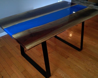Epoxy table | Etsy