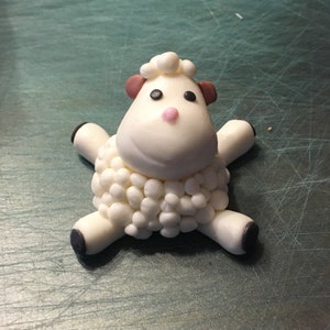 Sheep cake topper | Etsy