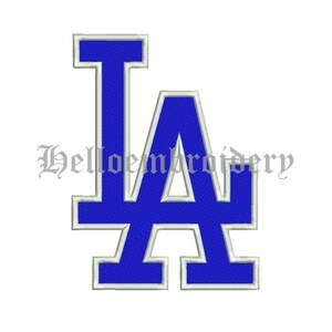 Dodgers embroidery | Etsy