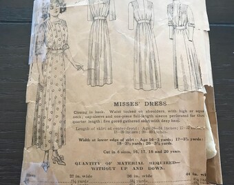 1890s dress pattern | Etsy