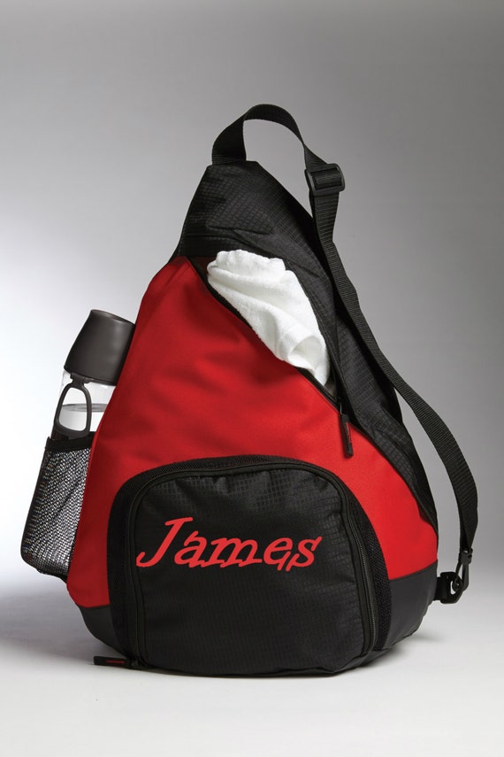 Personalized Active Sling Bag Monogrammed Shoulder Bag