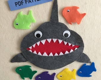 Felt fish pattern | Etsy