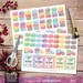 Macarons Printable Planner Stickers Scrapbooking Printable