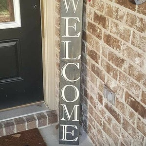 Tall porch sign | Etsy
