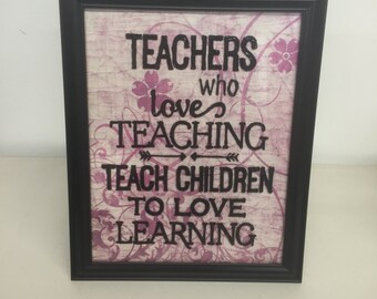 Teachers who love | Etsy