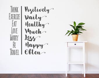 Affirmation wall art | Etsy