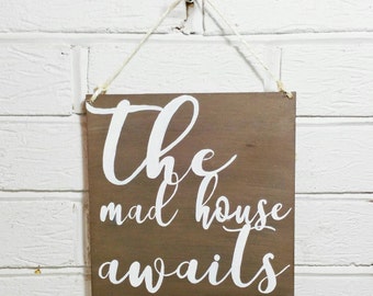 Funny welcome sign | Etsy