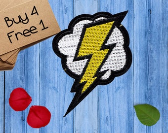 Thunder patches | Etsy