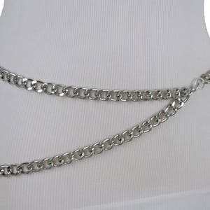 Thick silver chain | Etsy