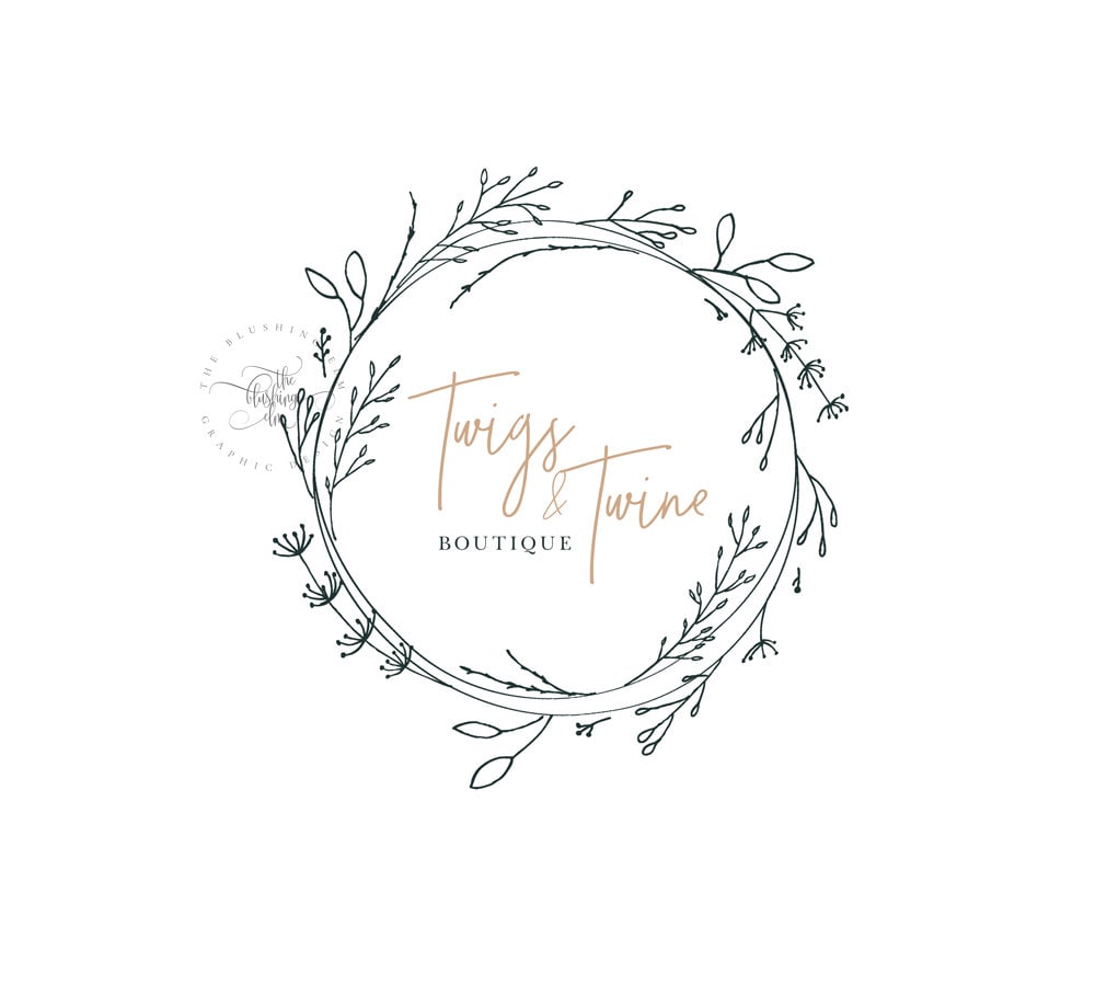 Rustic Logo Premade Logo Graphic Design Business Logo Logo