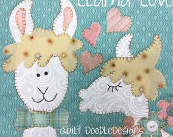 Llama quilt pattern | Etsy