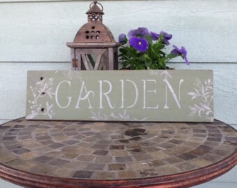 Rustic garden decor | Etsy