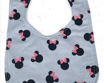 Minnie Mouse Baby Bib Disney Minnie Mouse Print Baby Bib