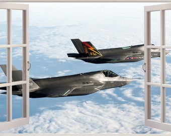 F35 decal sticker | Etsy