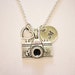 Personalized Camera Necklace photography necklace camera
