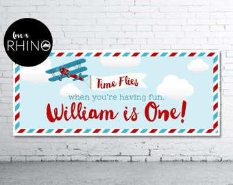 Time flies banner | Etsy