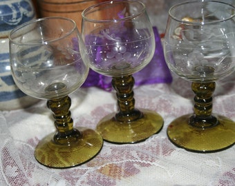 Cordial glasses | Etsy