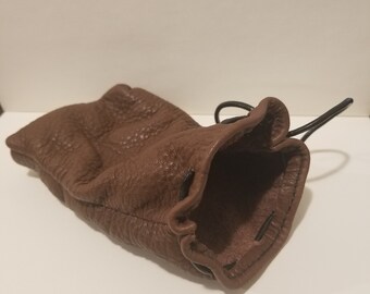 Leather dice bag | Etsy