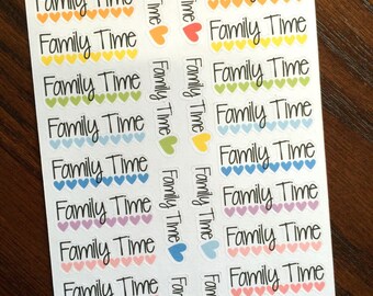 Kid Adventures Stickers Quality Family Time Planner Stickers