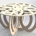 Center Table Design Vectors DXF Files CNC Router And Laser
