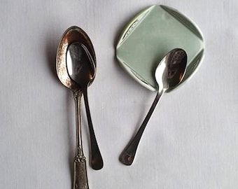 Square spoon rest | Etsy