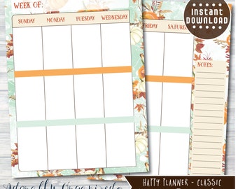 HAPPY PLANNER PRINTABLE Planner Bundle / Inserts 7 x 9.25